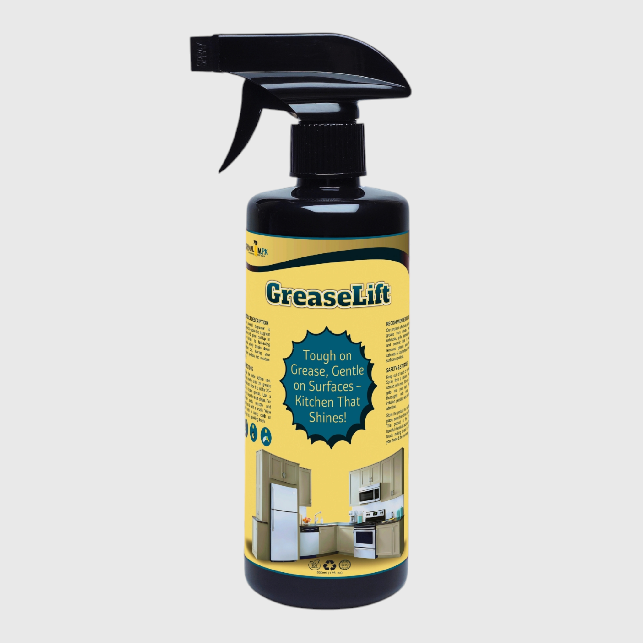 GreaseLift | Fast-Acting Kitchen Degreaser & Multi-Surface Cleaner ...
